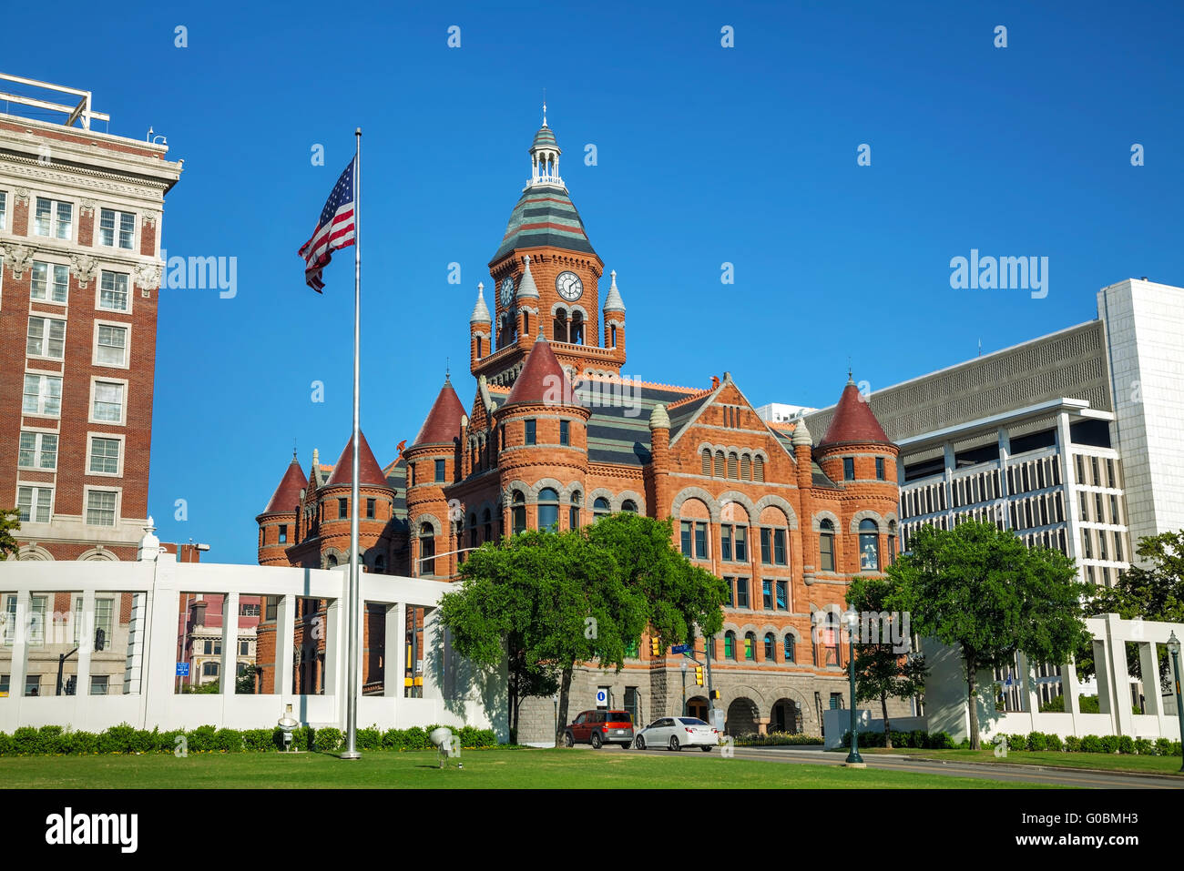 Old Red Museum of Dallas County History Culture Stock Photo - Alamy