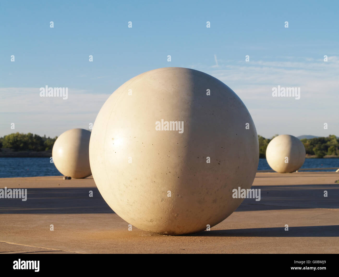 Concrete sphere hi-res stock photography and images - Alamy