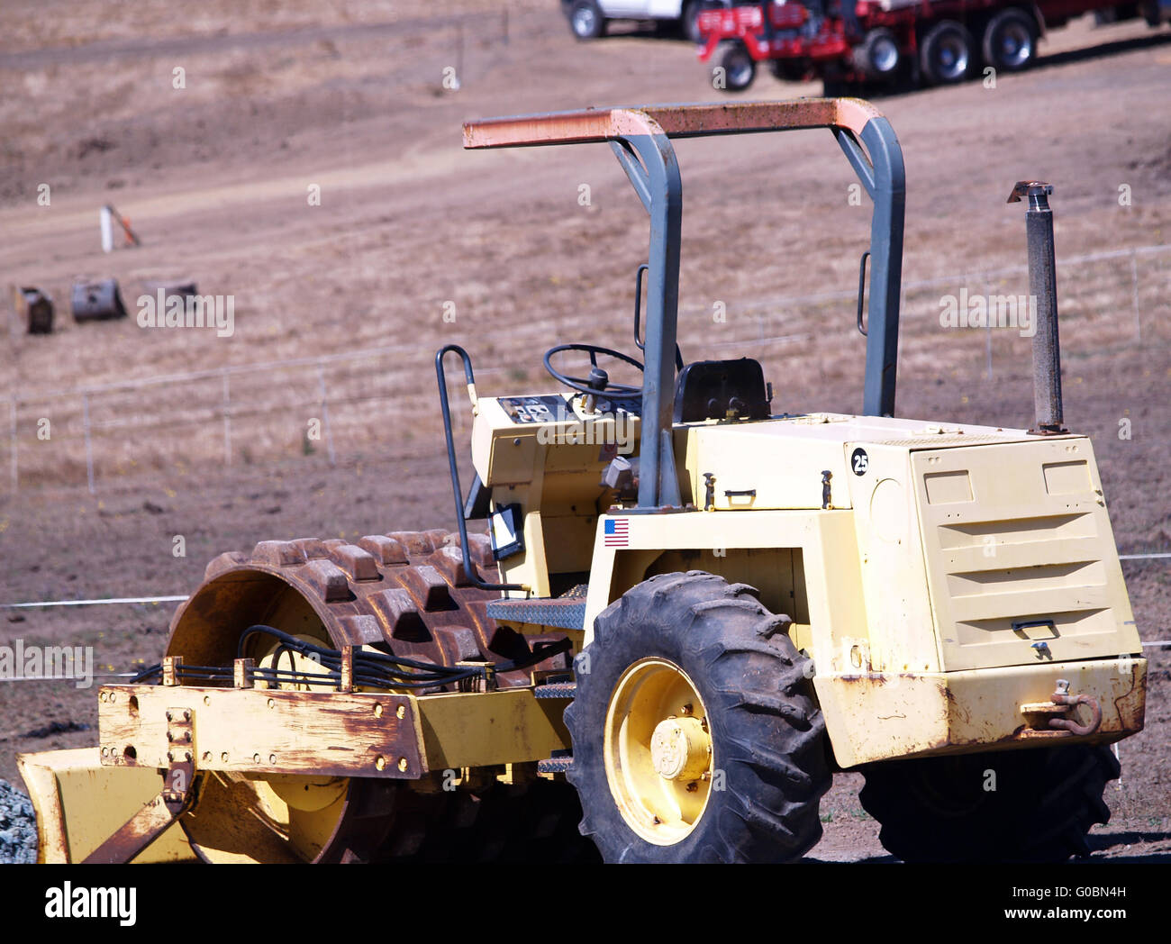 Heavy earth moving machinery hi-res stock photography and images - Alamy
