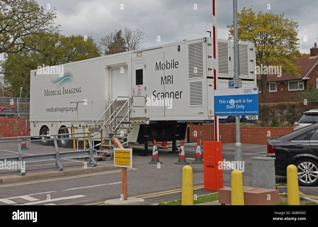 Mobile MRI scanner Stock Photo - Alamy