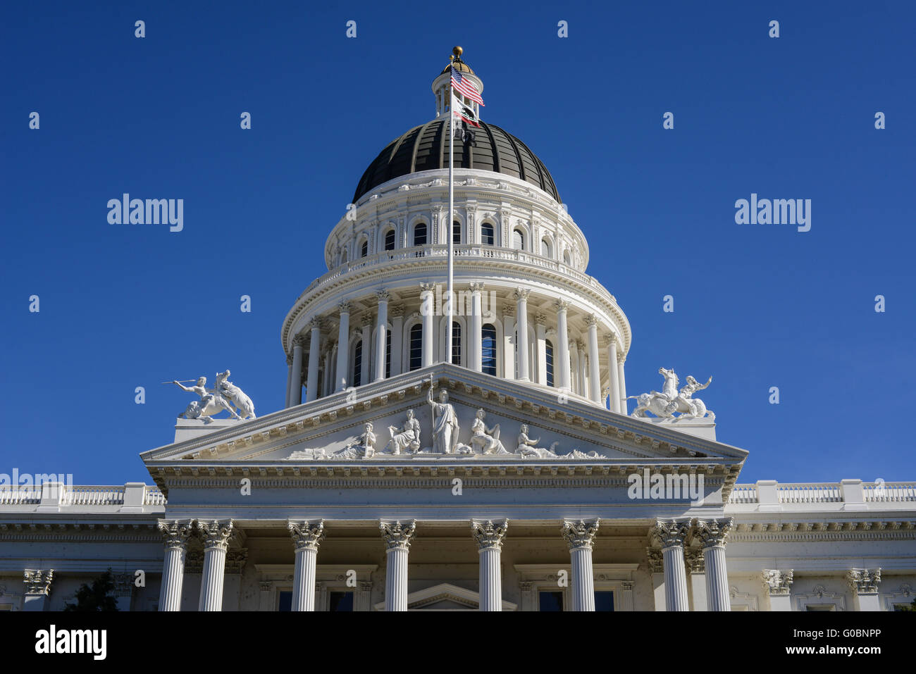 California State Capitol Building in Sacramento Stock Photo - Alamy