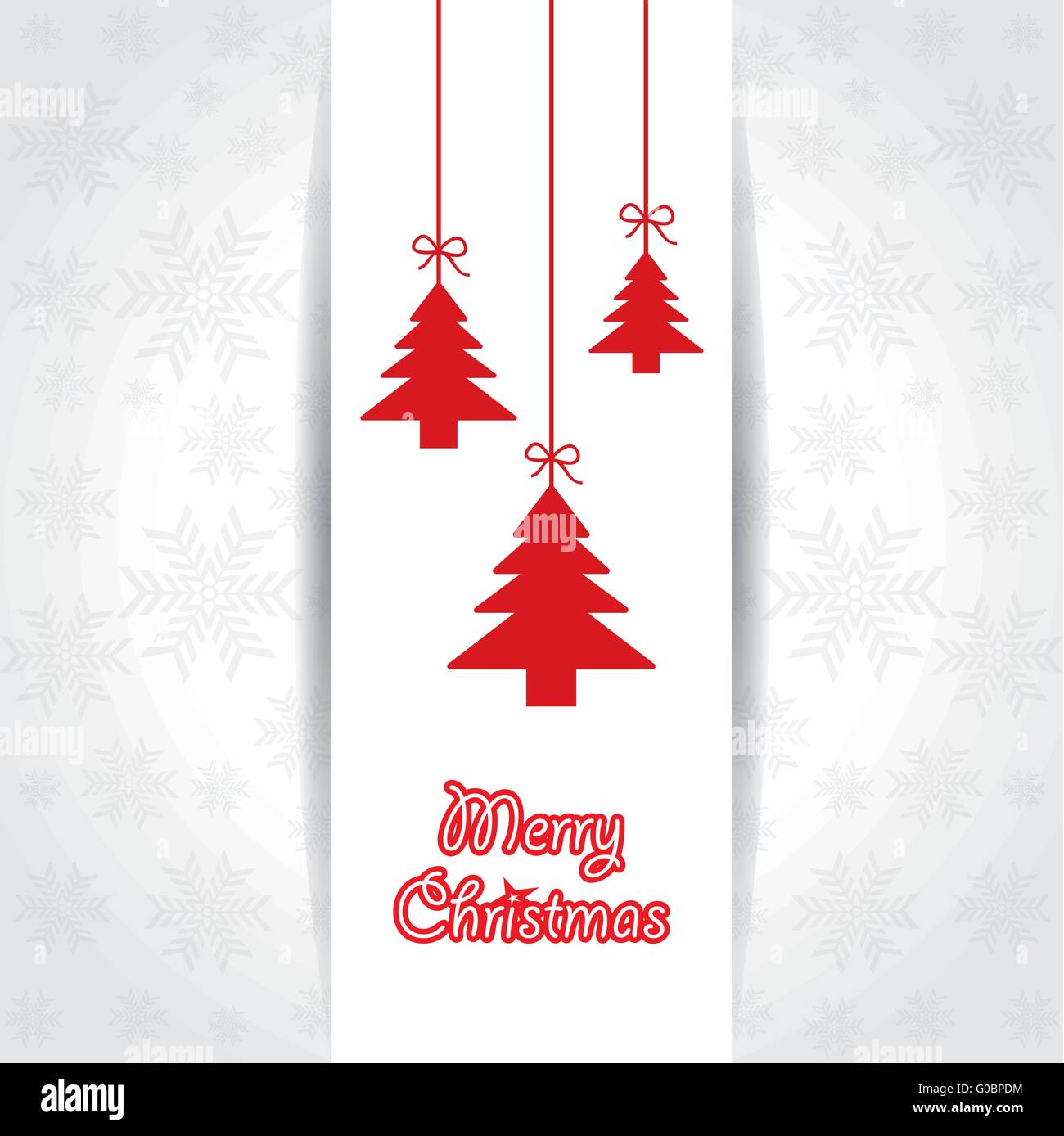 Illustration of christmas greeting with symbols stock vector Stock ...