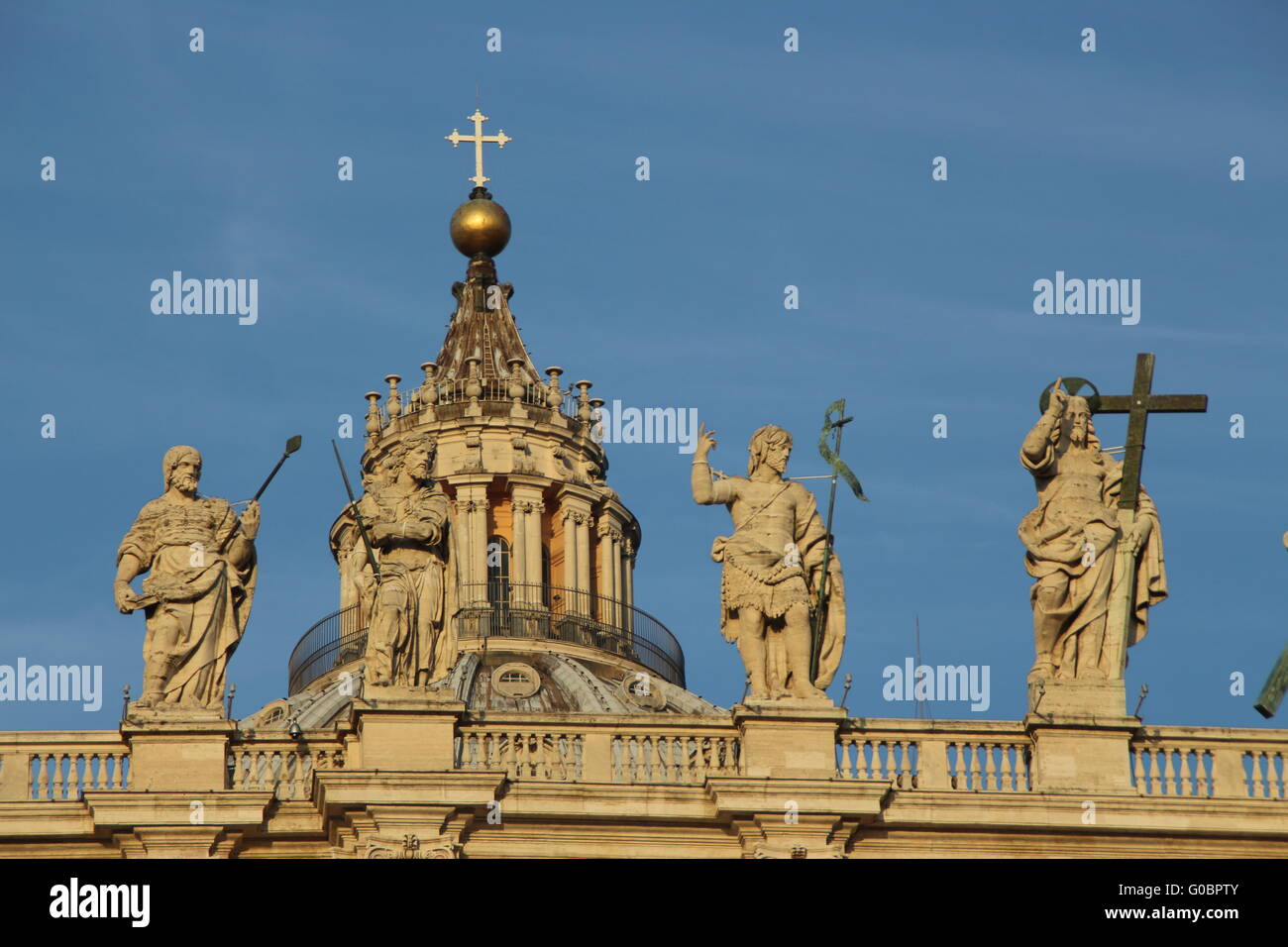 Statue in the Vatican Stock Photo - Alamy