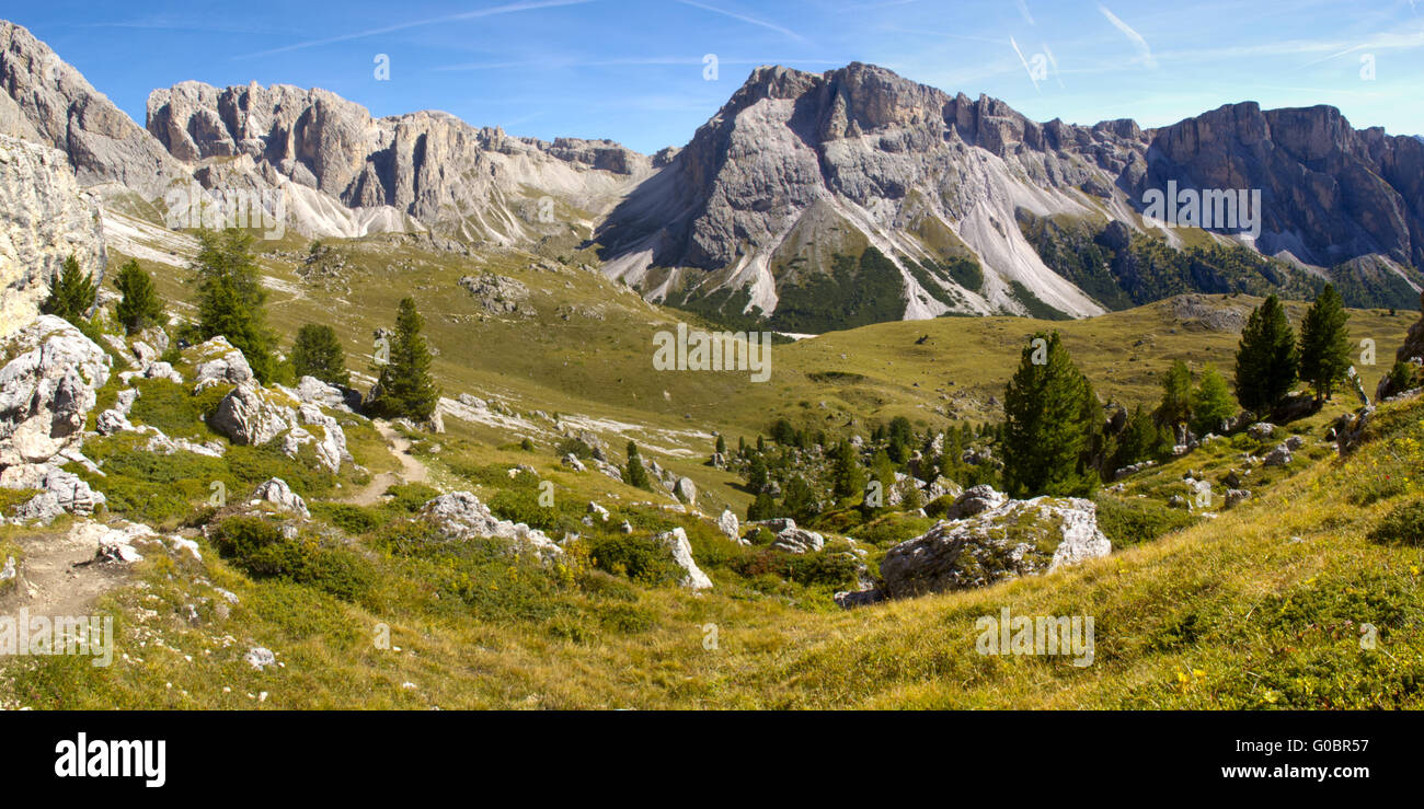 Beautiful landscape view dolomites hi-res stock photography and images ...