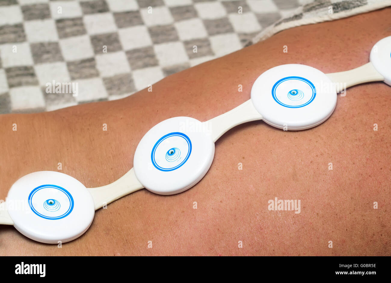 Portable and easy to use physiotherapy device for Stock Photo - Alamy