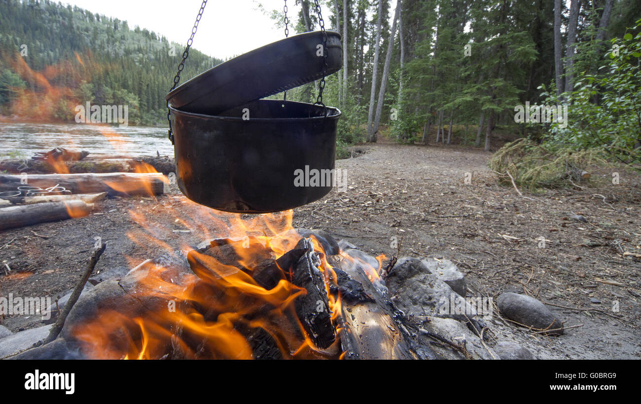 Kanu camping hi-res stock photography and images - Alamy