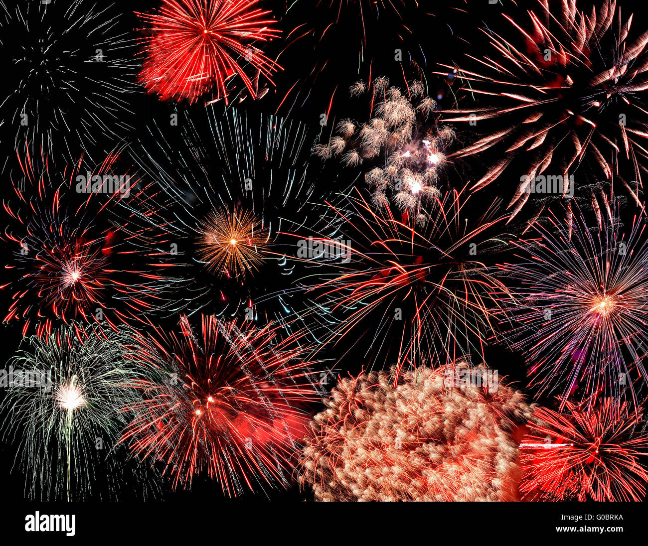 Few fireworks hi-res stock photography and images - Alamy