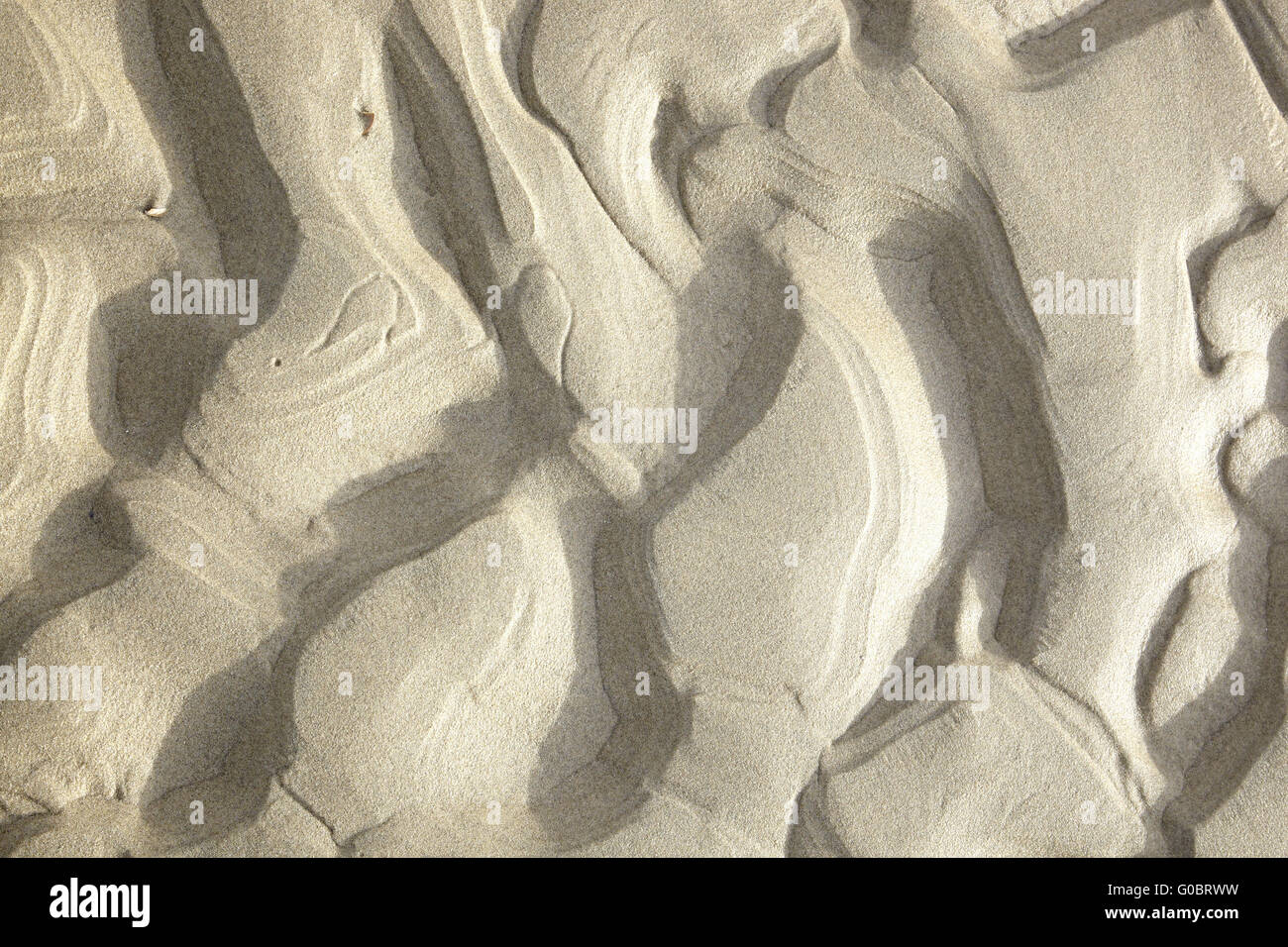 sand texture with lines Stock Photo - Alamy