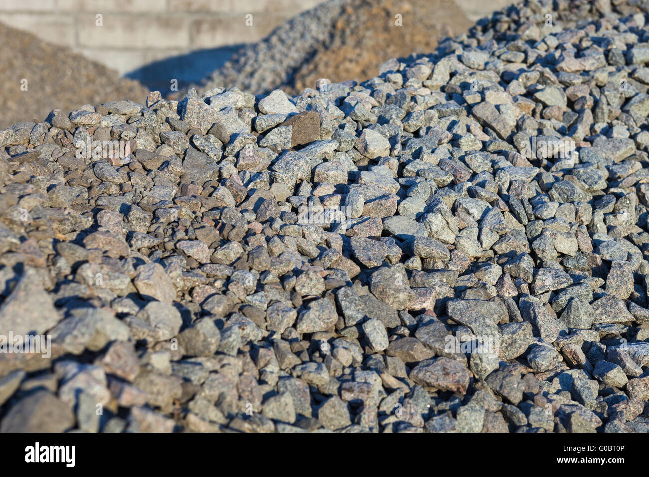 Crushed aggregate rock quarry hi-res stock photography and images - Alamy