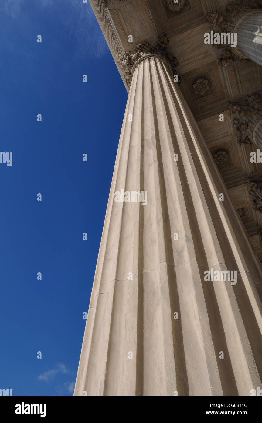 Washington dc usa ionic columns hi-res stock photography and images - Alamy