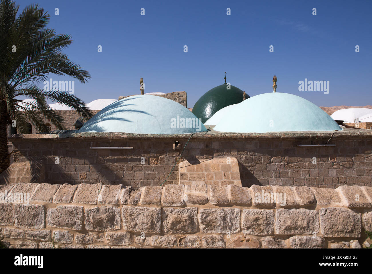 Nabi Musa site in the Judean desert , Israel Stock Photo - Alamy