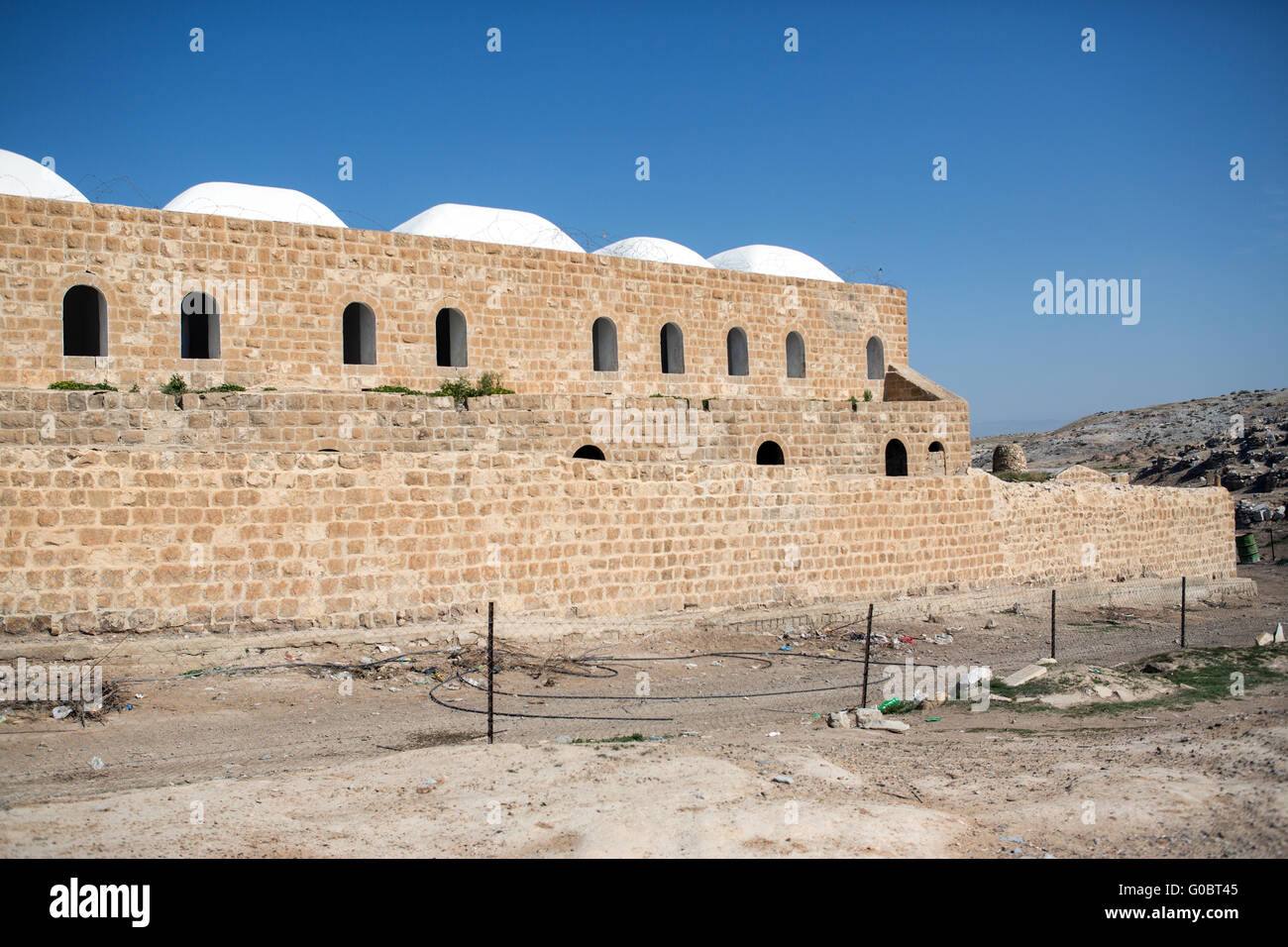 Nabi Musa site in the Judean desert , Israel Stock Photo - Alamy
