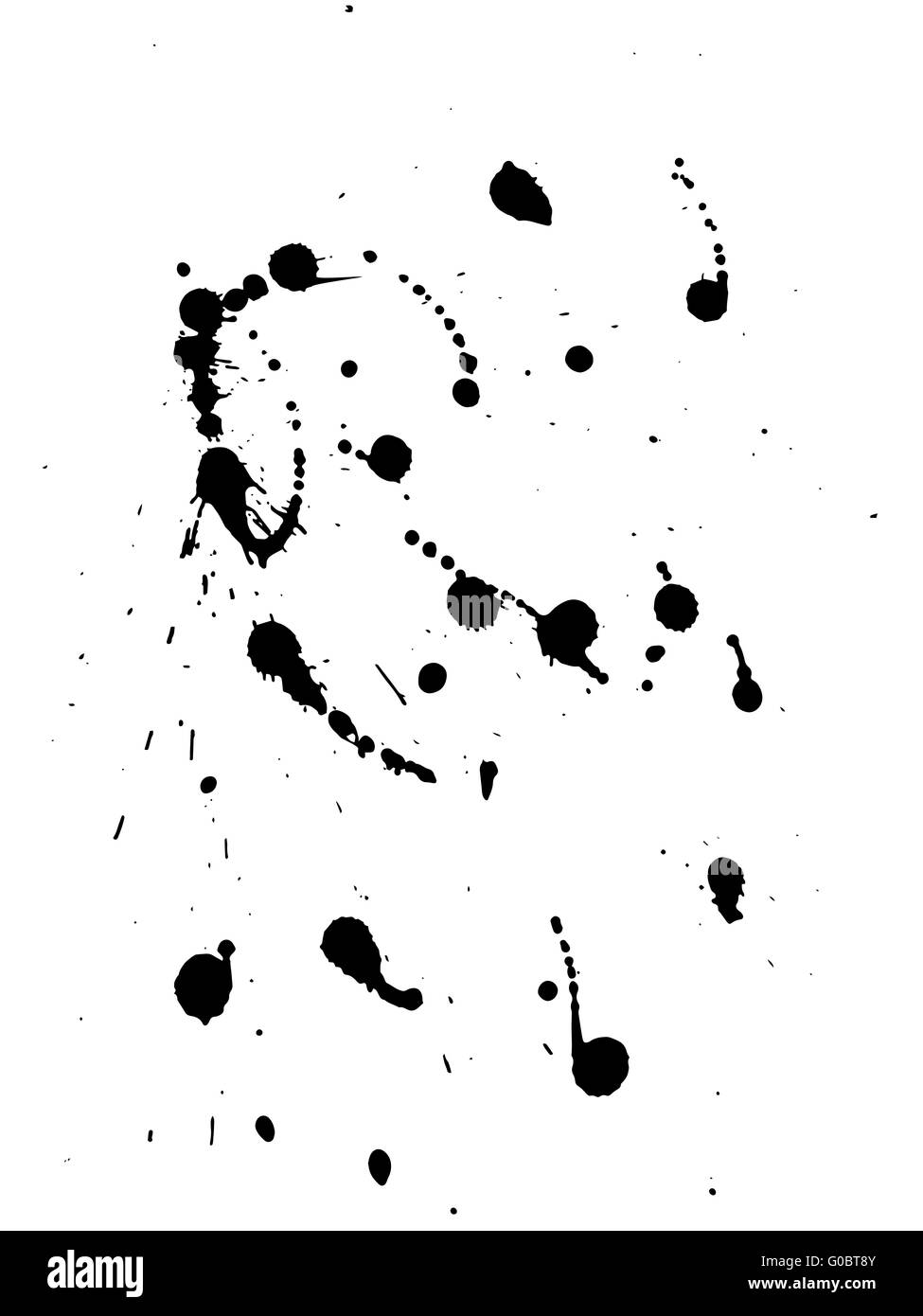 Small black spot Black and White Stock Photos & Images - Alamy