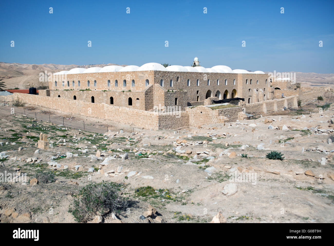 Nabi Musa site in the Judean desert , Israel Stock Photo - Alamy