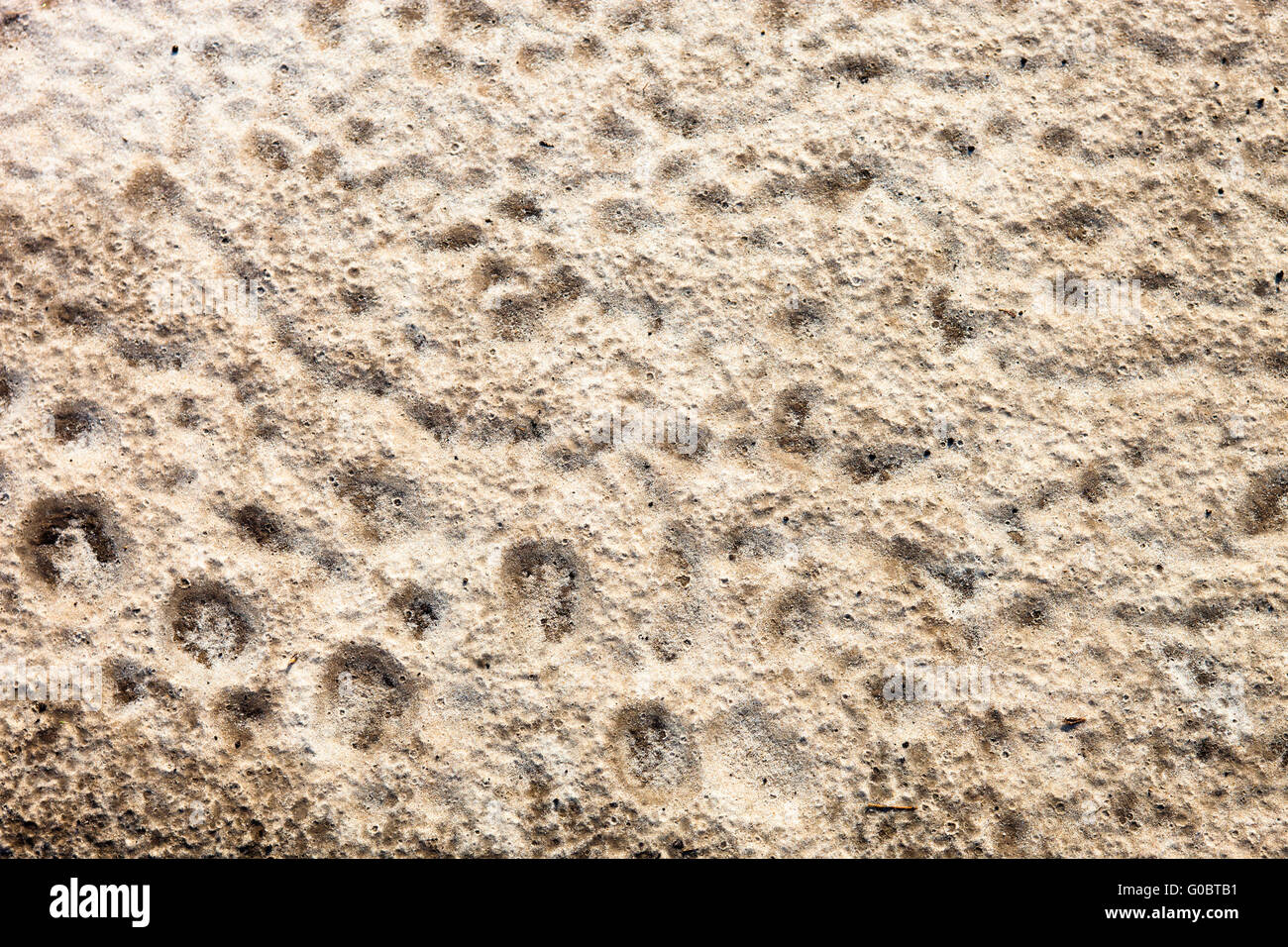 Sand surface after the rain Stock Photo - Alamy
