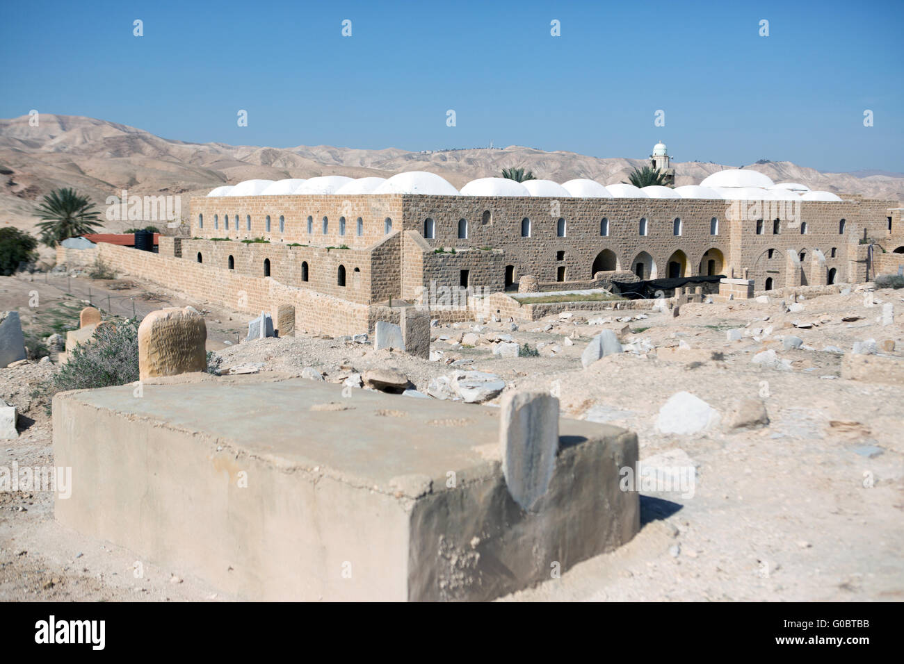 Nabi Musa site in the Judean desert , Israel Stock Photo - Alamy