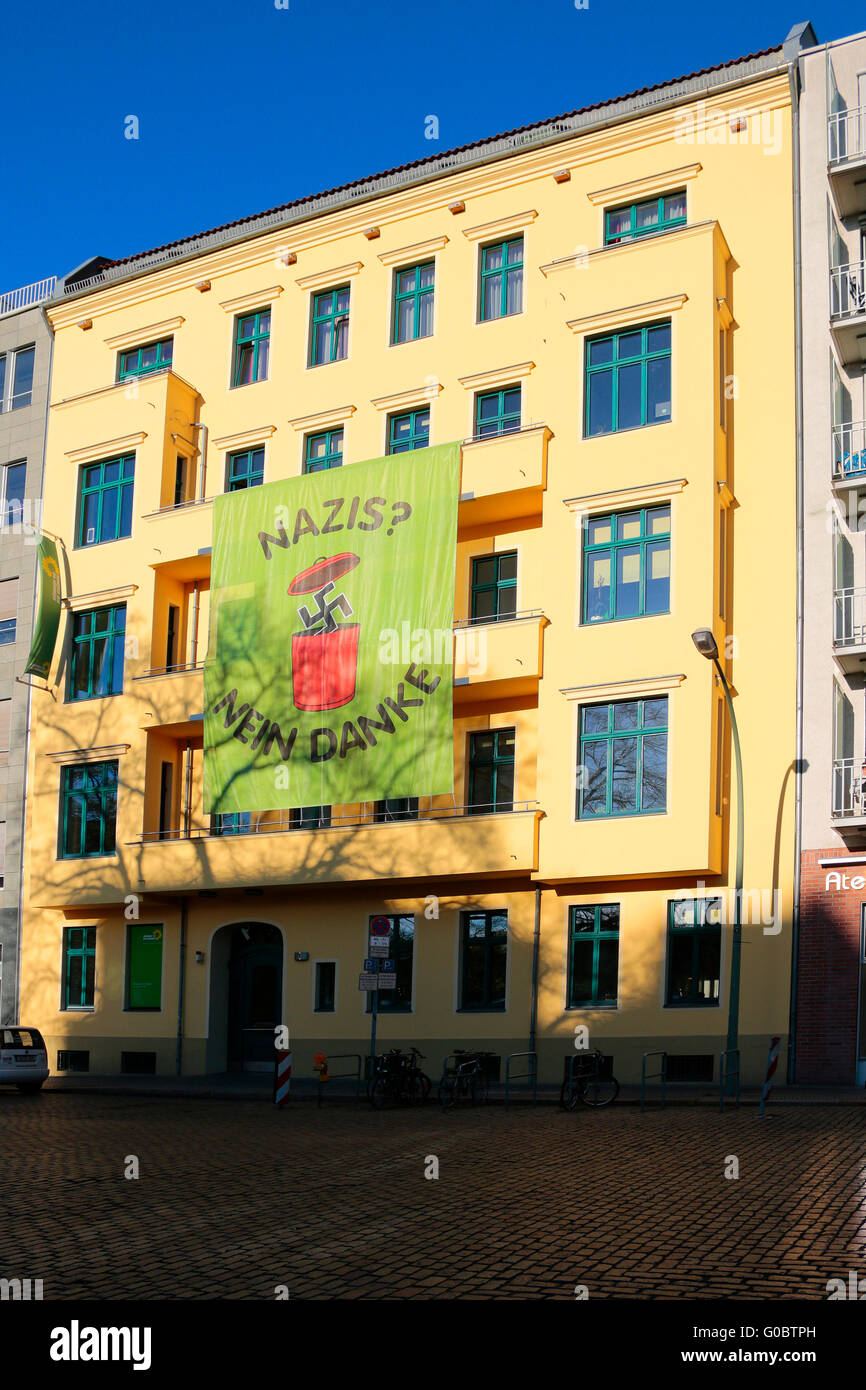 die Zentrale der Gruenen, Berlin Stock Photo - Alamy