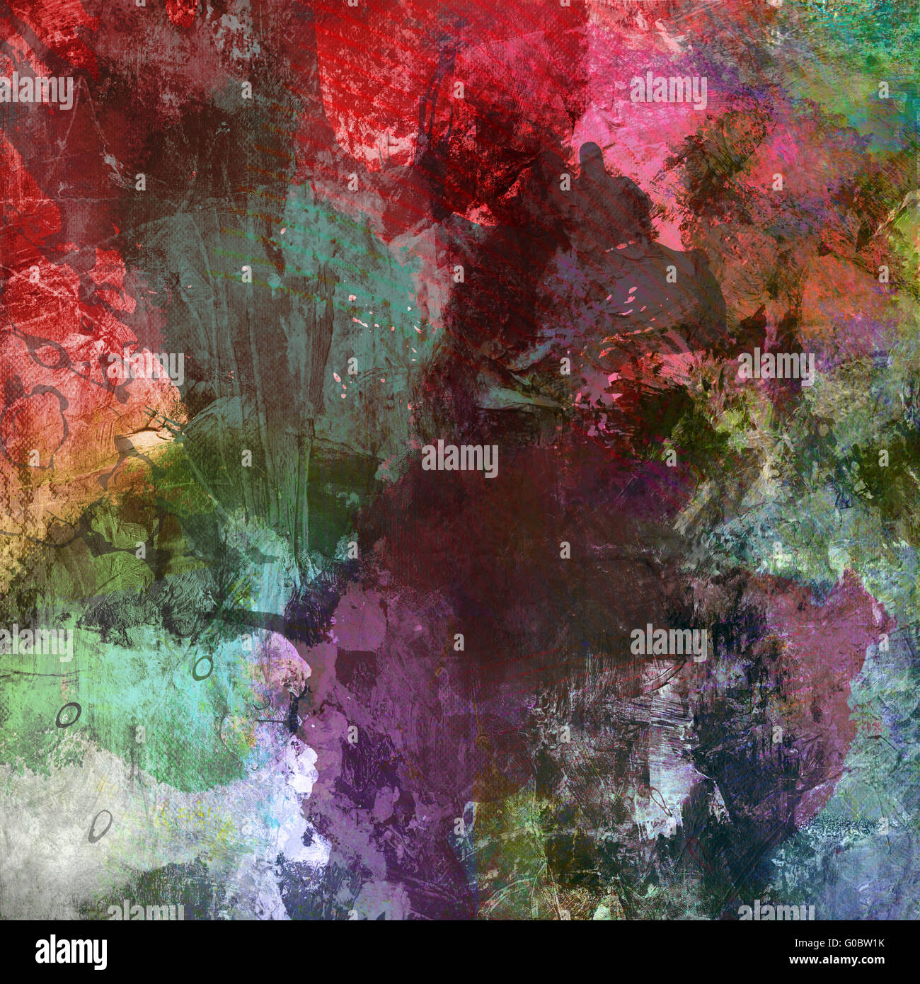 mixed media artwork Stock Photo - Alamy