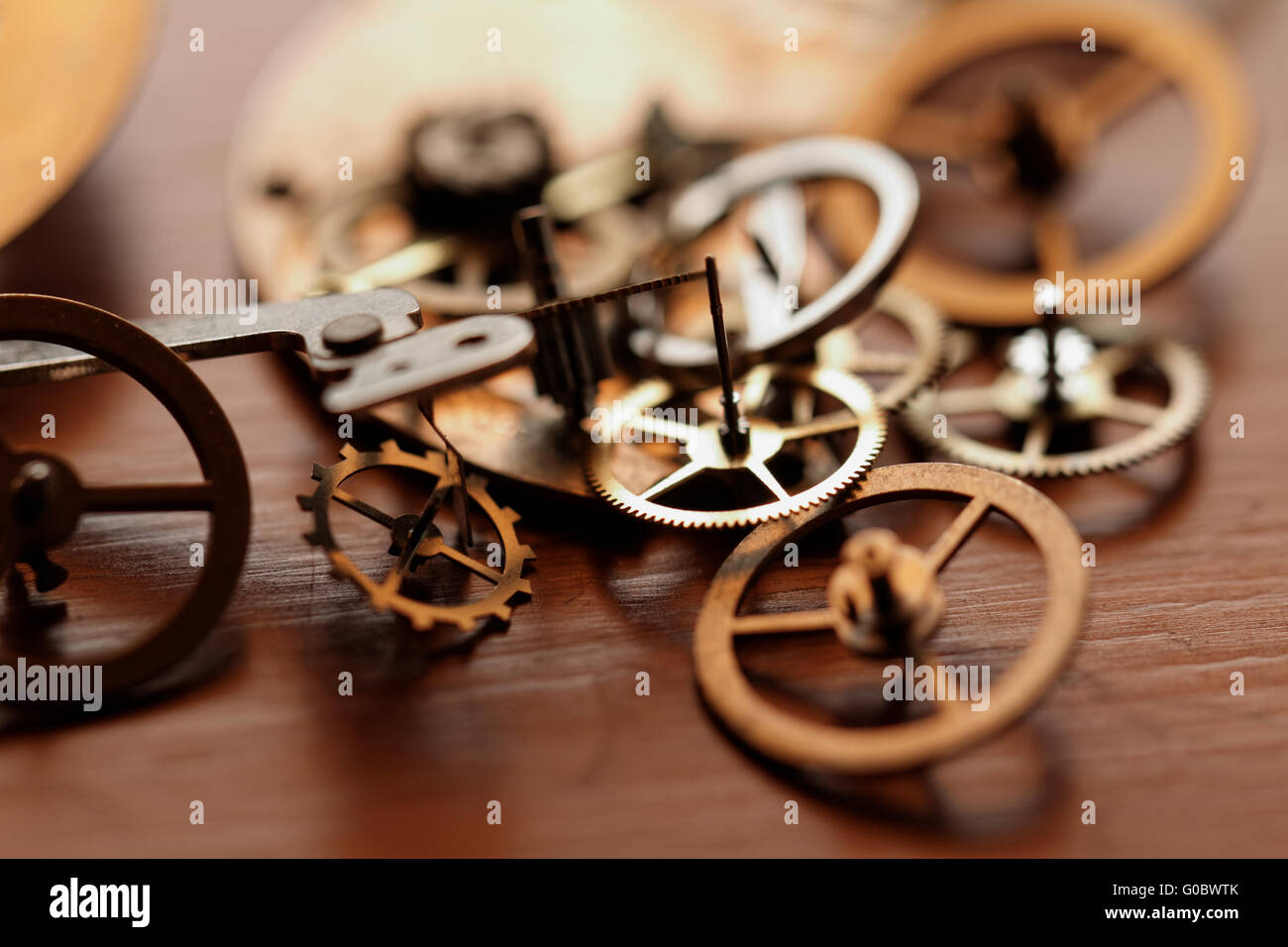 Inside an antique clock hi-res stock photography and images - Alamy