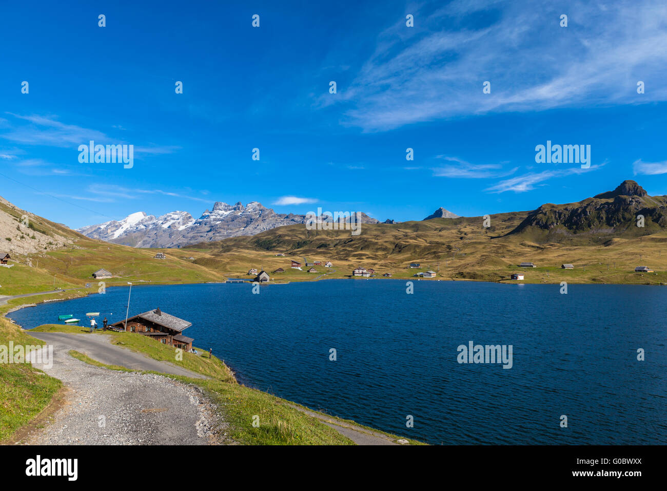 Switzerland titlis snow mountain hi-res stock photography and images ...