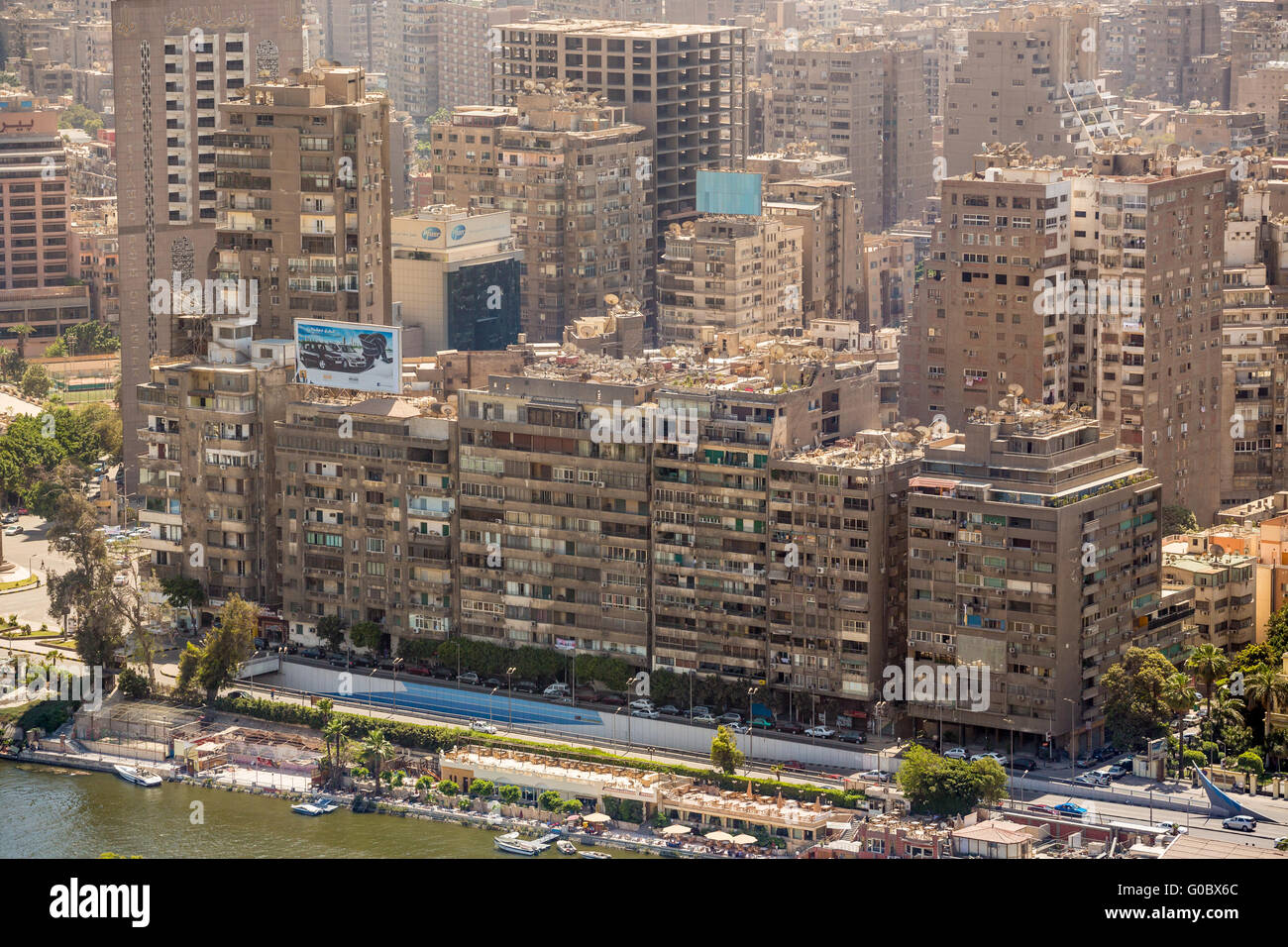 Prominent buildings of downtown Cairo Stock Photo - Alamy