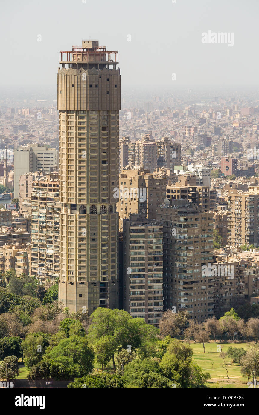 Prominent buildings of downtown Cairo Stock Photo - Alamy