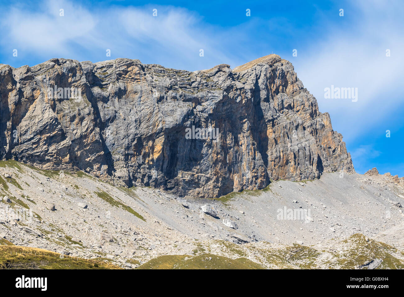 Swiss alps cliff hi-res stock photography and images - Alamy