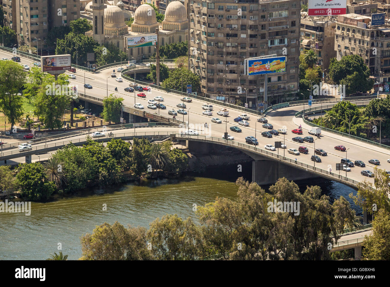 Aerial view of Cairo Stock Photo - Alamy