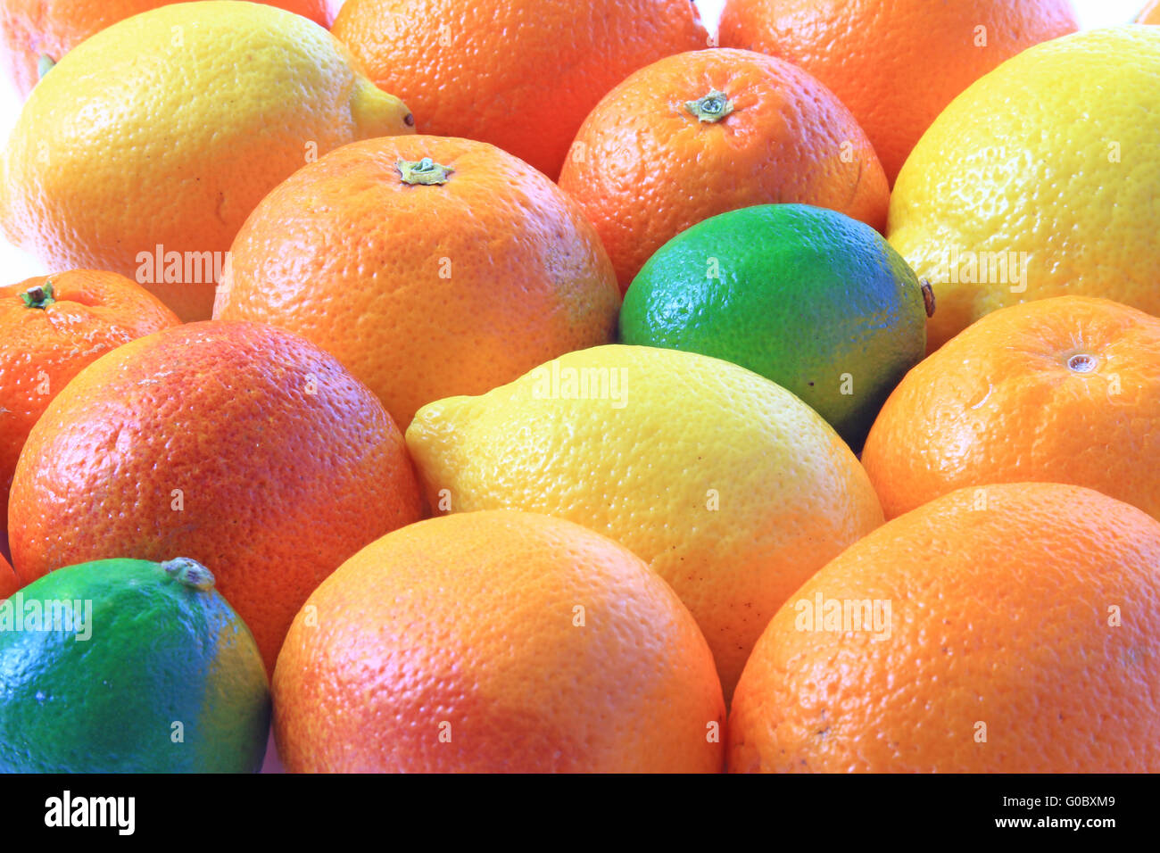 Various citrus fruits Stock Photo - Alamy