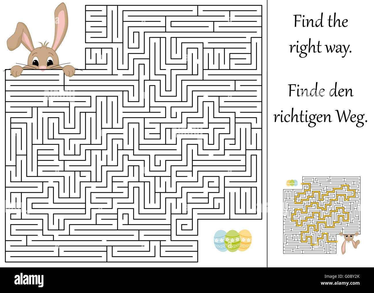 Find the right way Stock Photo - Alamy