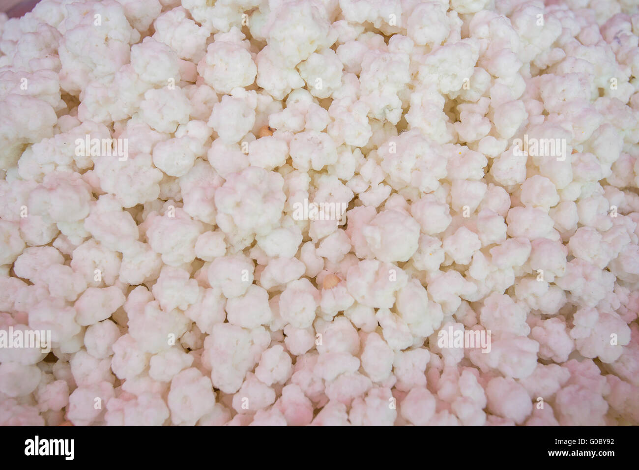 Colorful handmade food, locally called Misti Nimki, in a Bangla Pohela ...