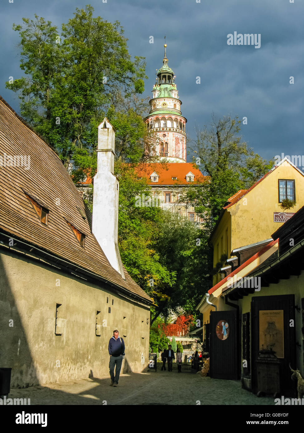 Red tile roofs european town hi-res stock photography and images - Alamy