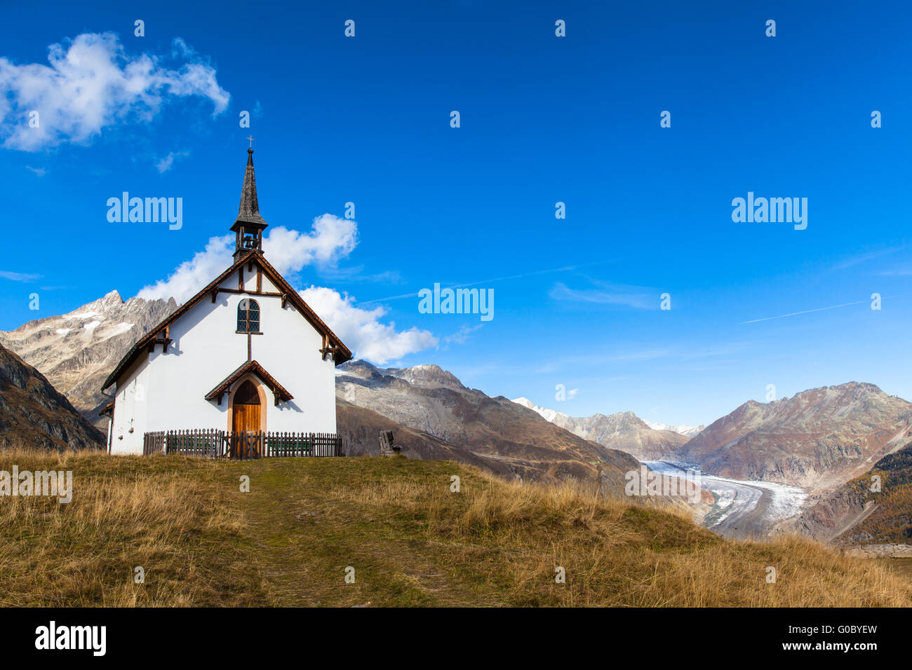 Chapel on the mountain hi-res stock photography and images - Alamy