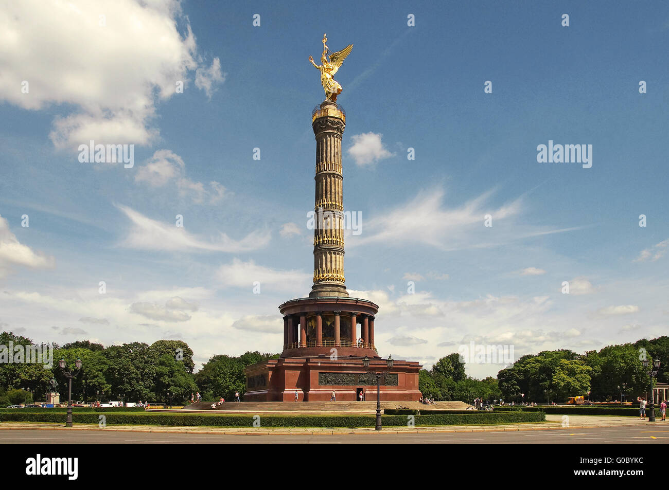 Victory Column Germany Berlin Stock Photo - Alamy