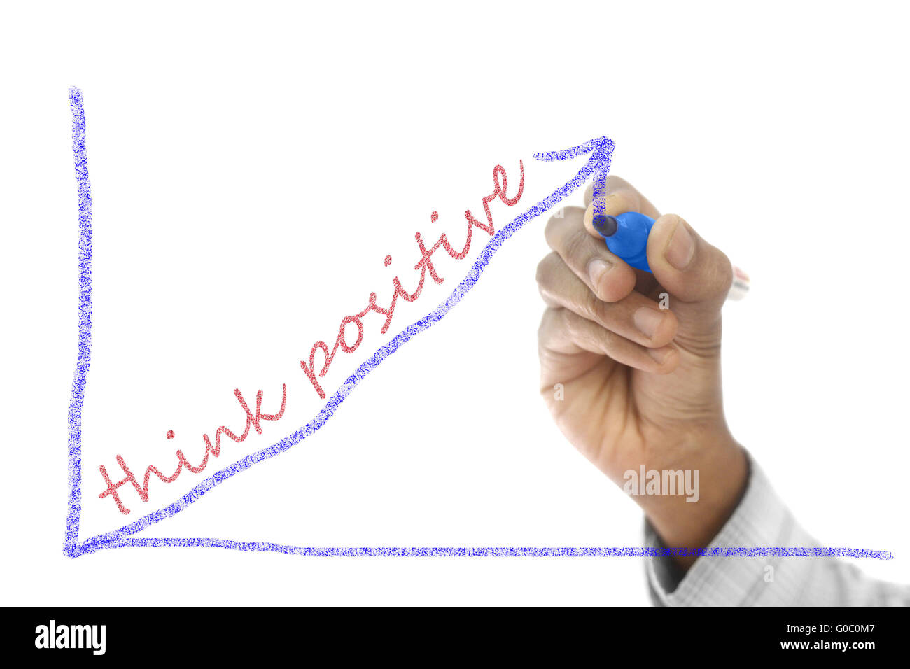 Positive attitude hand written hi-res stock photography and images - Alamy