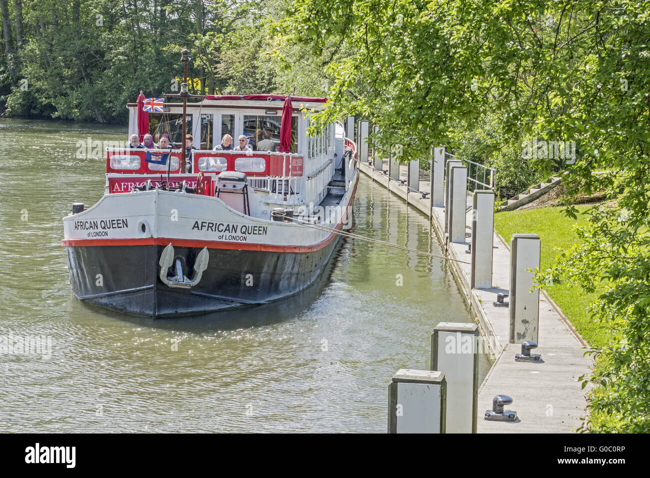The african queen boat hi-res stock photography and images - Alamy