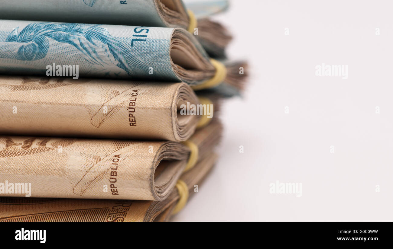 Brazilian Currency (Real Stock Photo - Alamy
