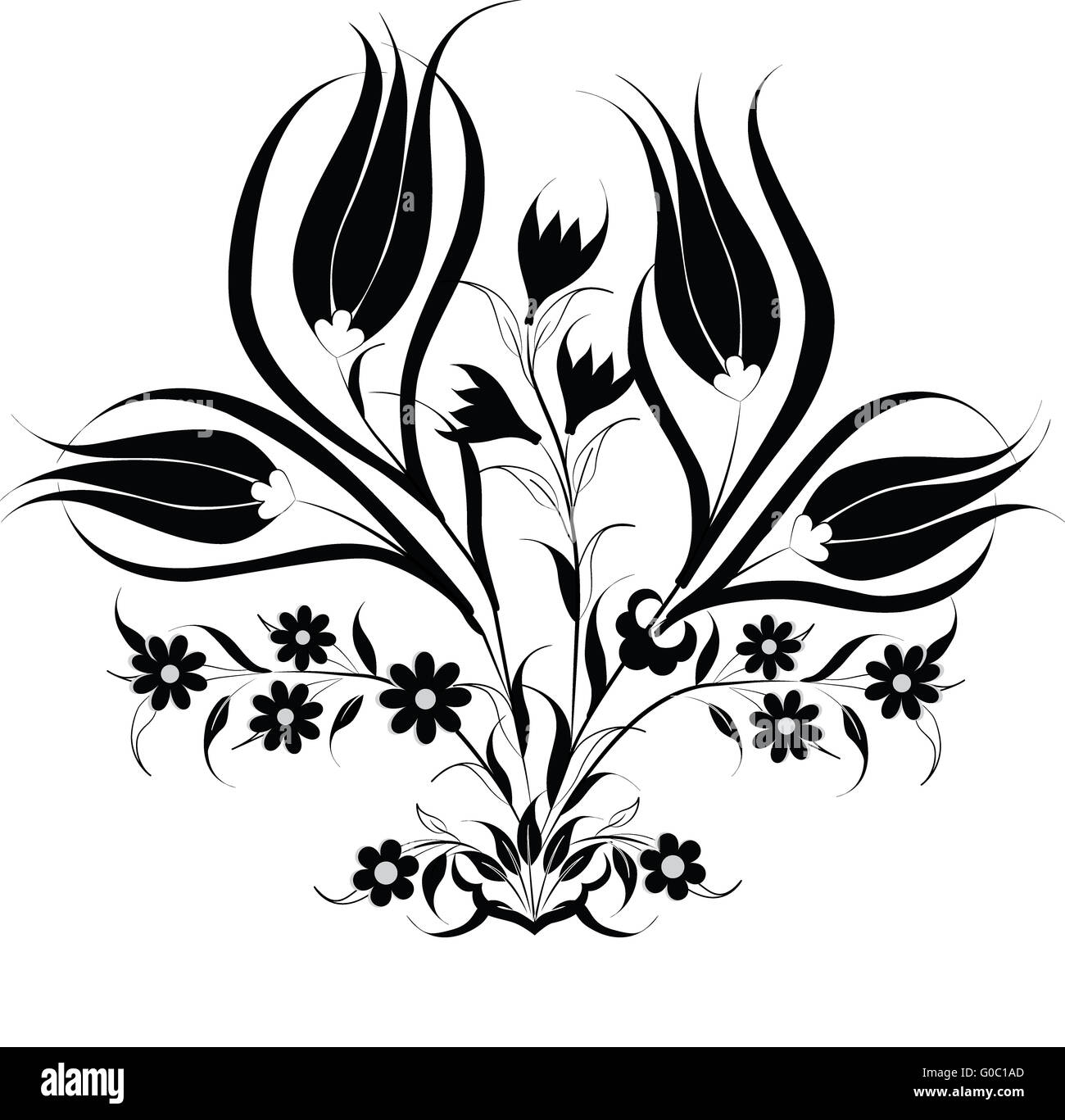 Traditional ottoman pattern hi-res stock photography and images - Alamy