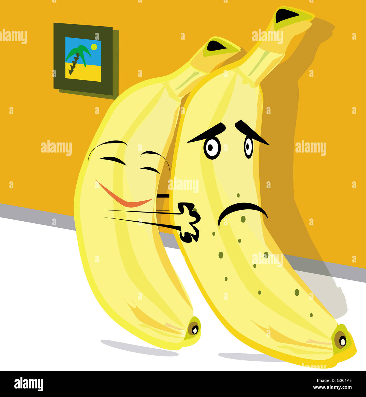 Illustration of a hug picture hi-res stock photography and images - Alamy