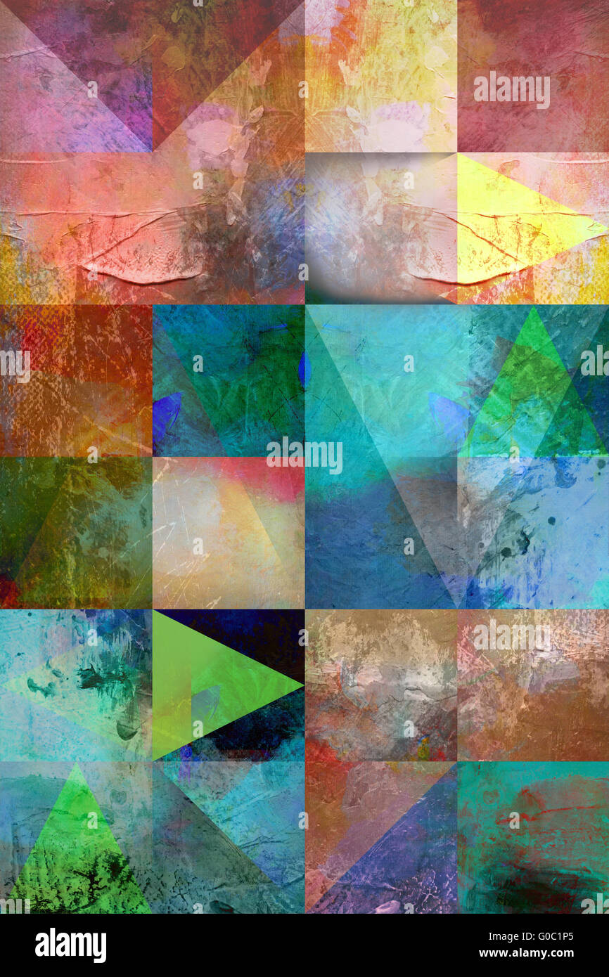 abstract mixed media pattern Stock Photo - Alamy