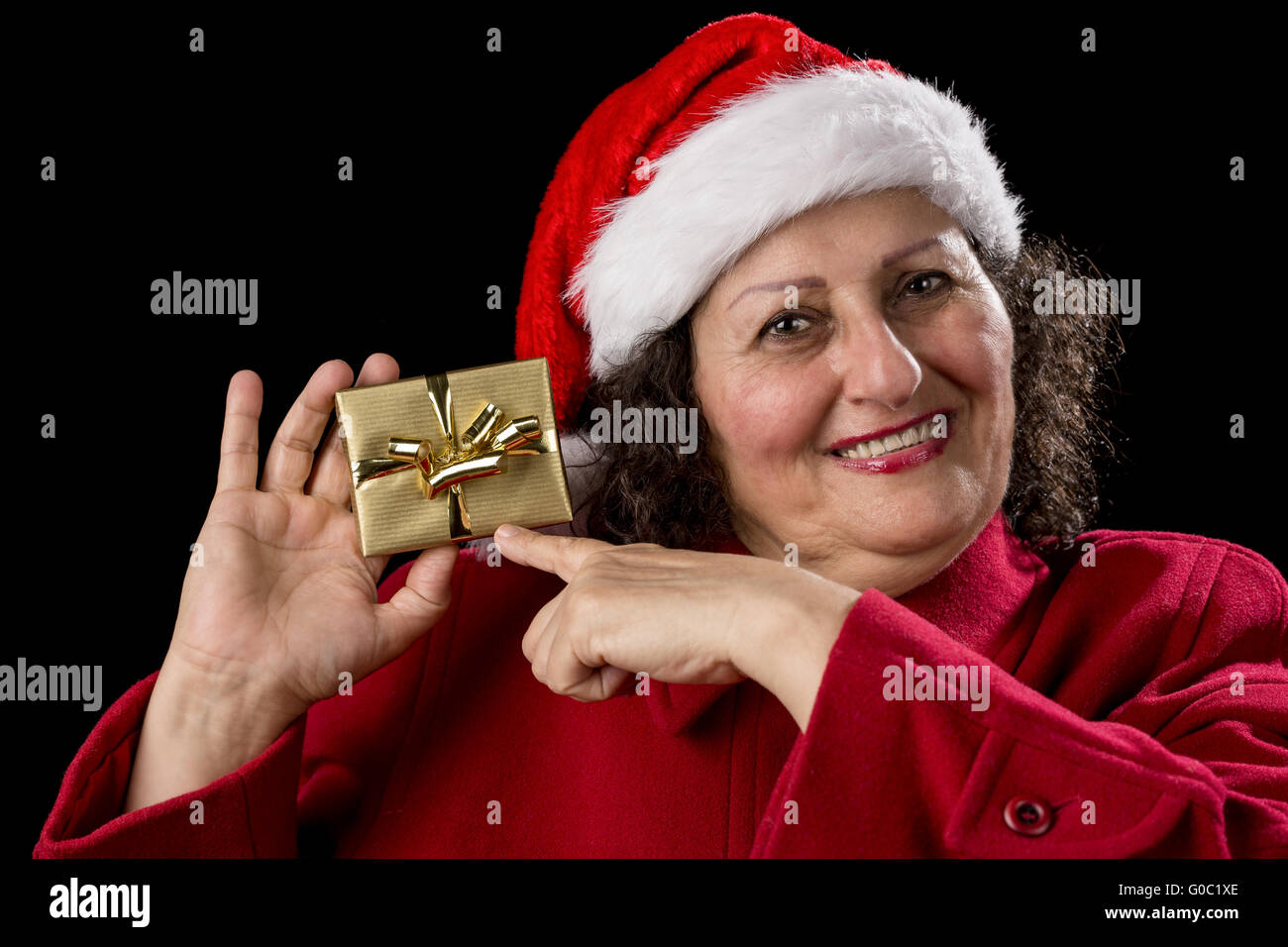 Woman points at teeth hi-res stock photography and images - Alamy