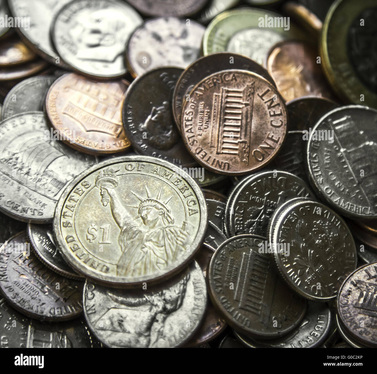 One dime american coin hi-res stock photography and images - Alamy