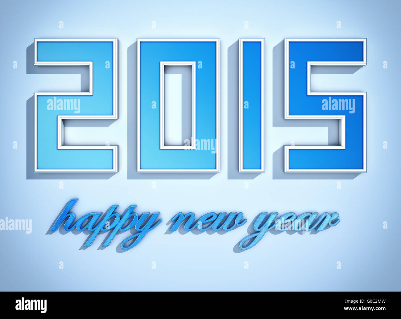 Happy 2015 hi-res stock photography and images - Alamy