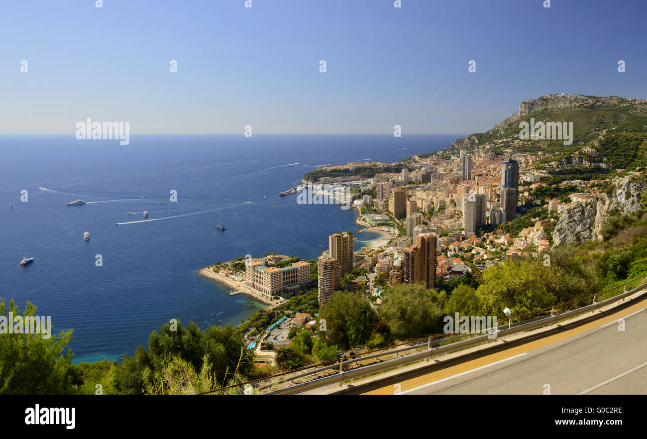 Cityscape of Monaco Stock Photo - Alamy