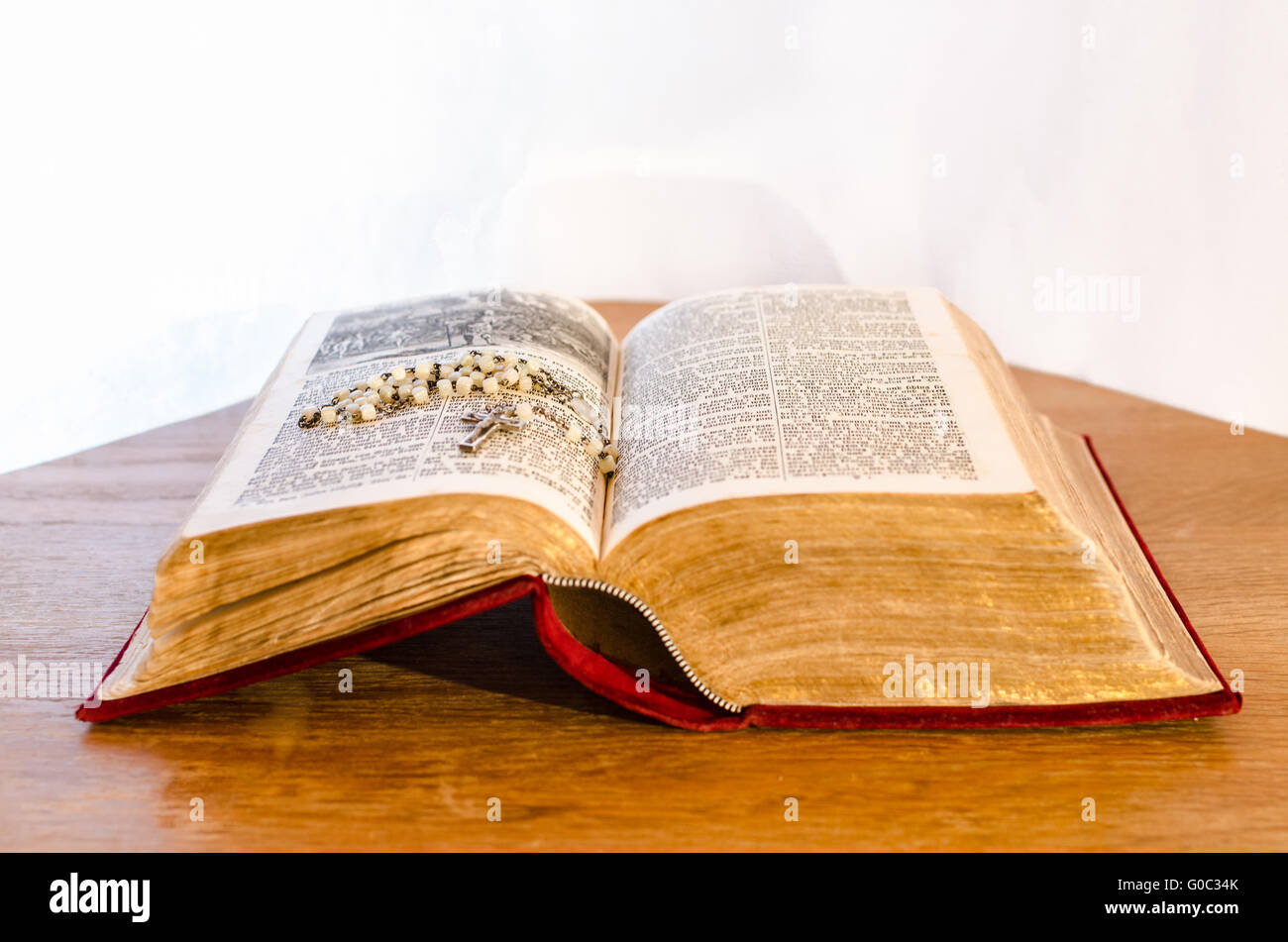 Very old Bible Stock Photo - Alamy