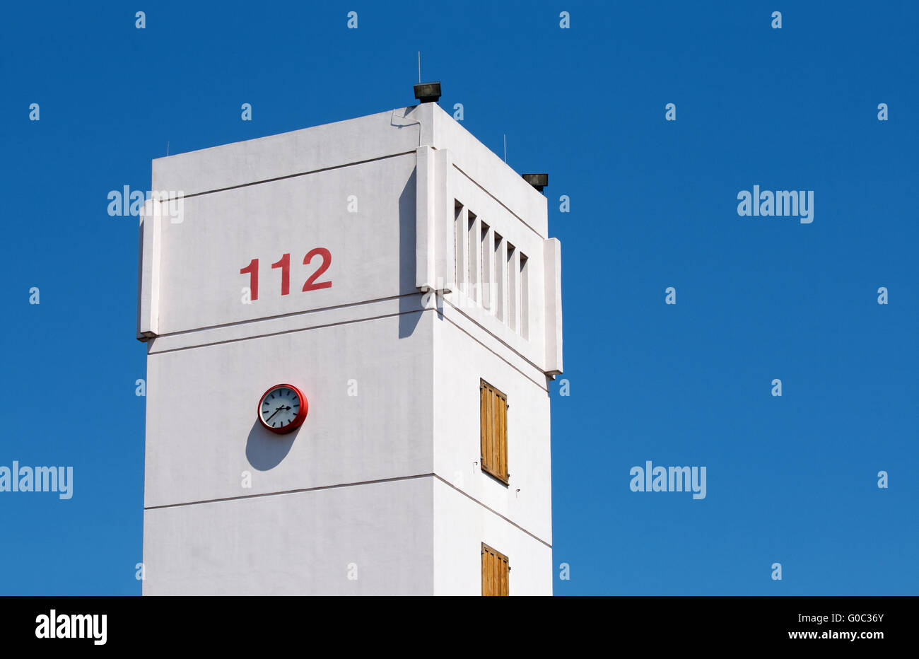 Fire station hose tower hi-res stock photography and images - Alamy