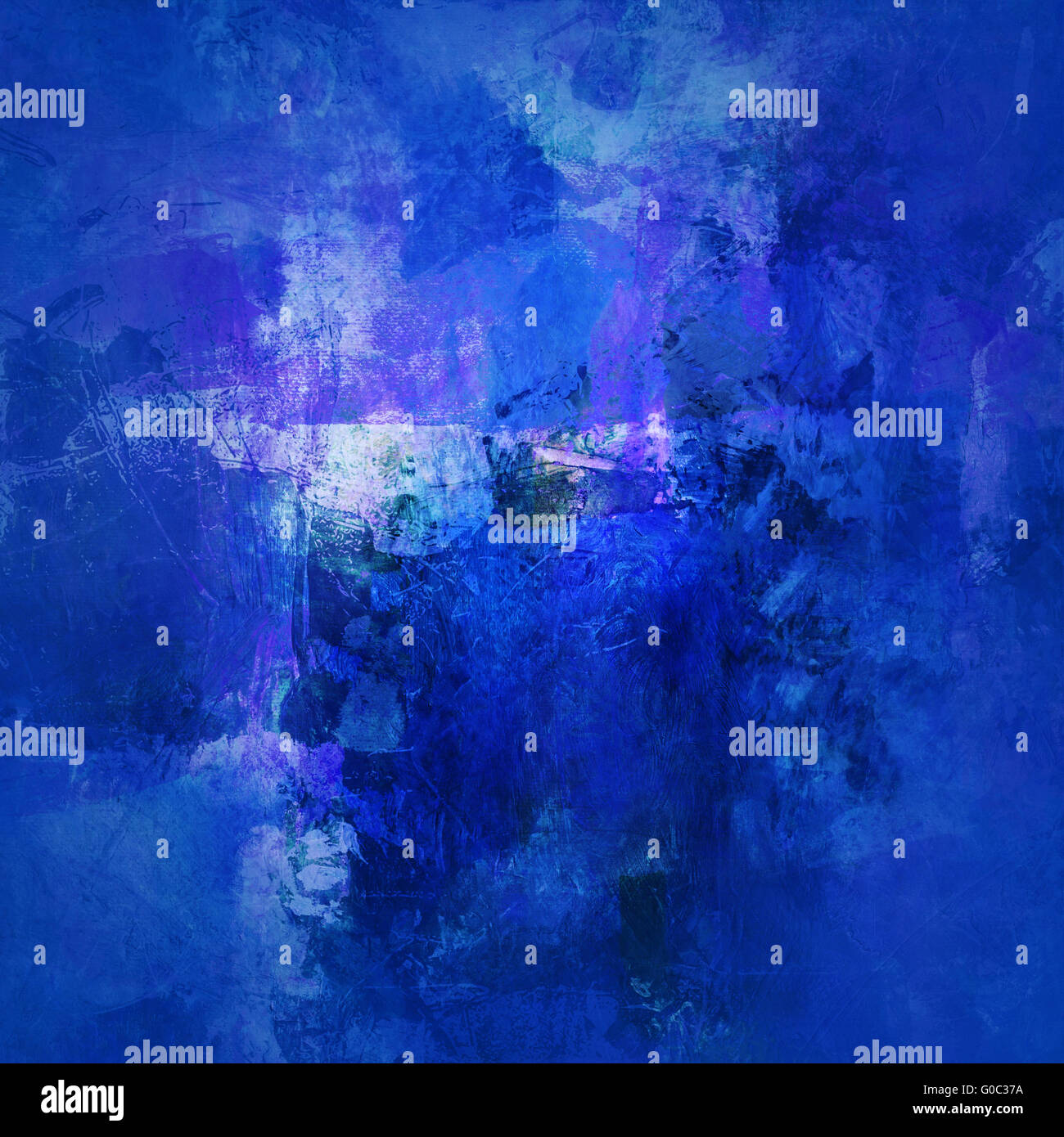 blue abstract mixed media Stock Photo - Alamy