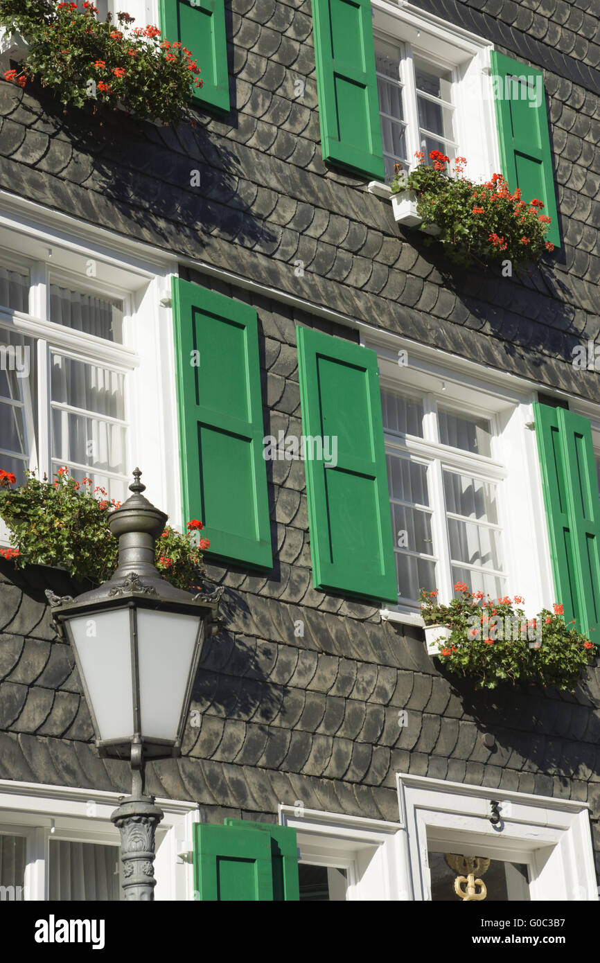 Impressions of the historic center on Solingen-Gra Stock Photo - Alamy