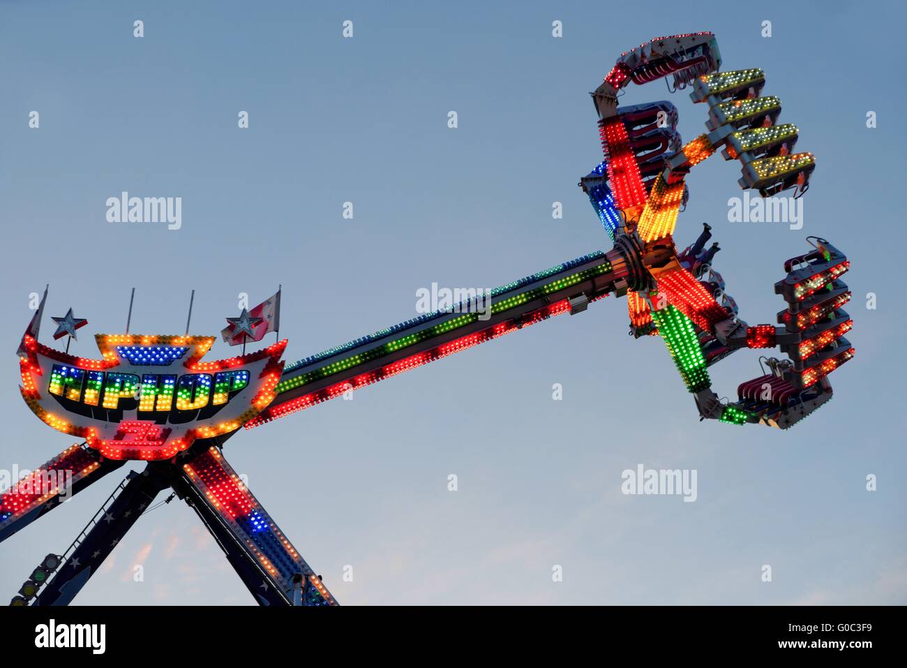 Travelling funfair hi-res stock photography and images - Alamy