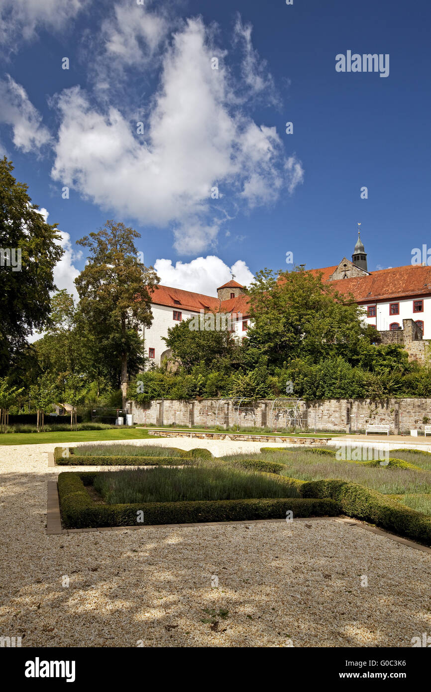 Castle and Abbey Iburg, Germany Stock Photo - Alamy